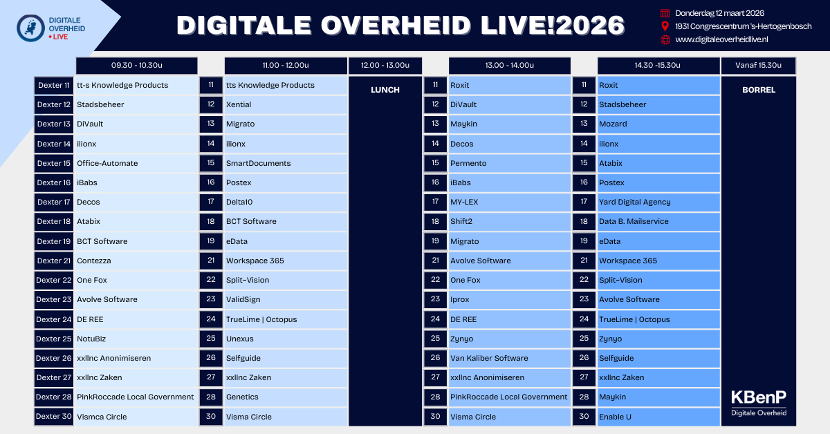 LIVE!2026 - Digitaleoverheidlive.nl